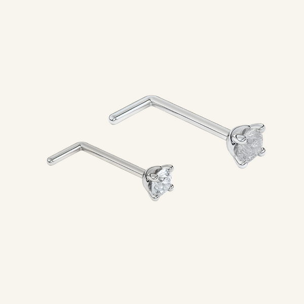 Lunifia - real and fake piercings - nose navel ear